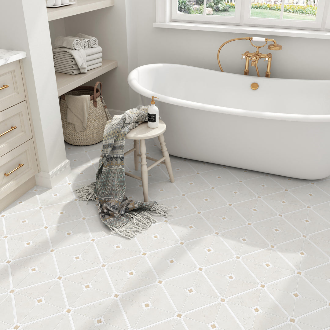 BIANCO ANTICO | FIELD TILE | MOSAIC | WATERJET | DULCET TILE – DULCET ...