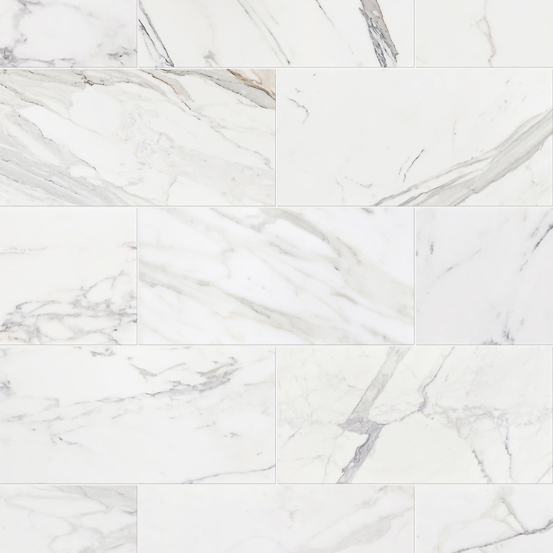 12" x 24" CALACATTA GOLD HONED - FIELD TILE | DULCET TILE – DULCET TILE INC