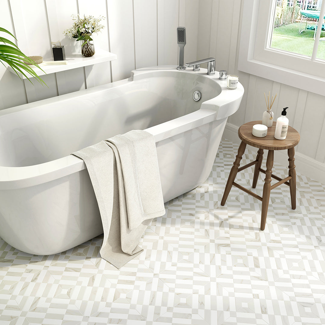 WHITE THASSOS - DULCET TILE